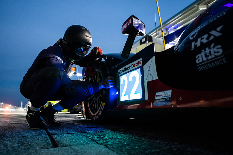 United Autosports - Surelight EL Panels for Racecar Numbers