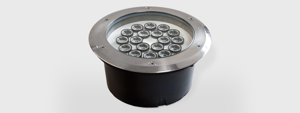 Oceanus-18 In-ground LED Lights - Indoor and Outdoor Lighting - Surelight