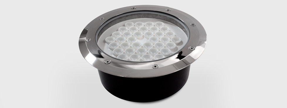Oceanus-36 In-ground LED Lights - Indoor and Outdoor Lighting - Surelight