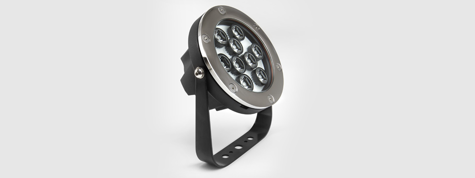 Oceanus-9 LED Spotlight - Indoor and Outdoor Lighting - Surelight